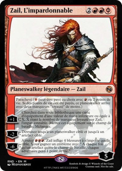 MTGNexus - Zail, L'impardonnable