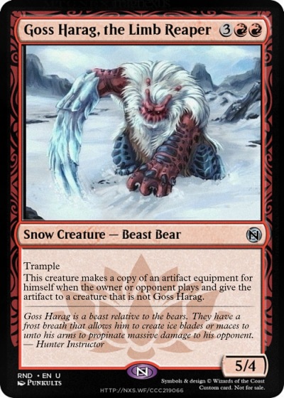 MTGNexus - Goss Harag, the Limb Reaper