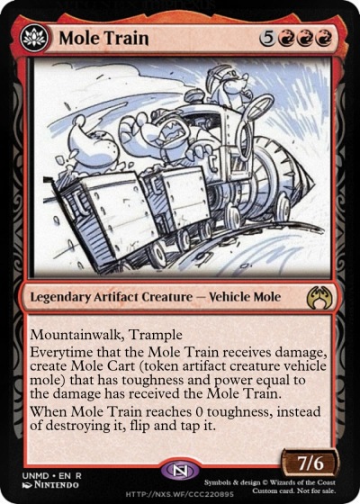 MTGNexus - Banjo Bottom // Mole Train