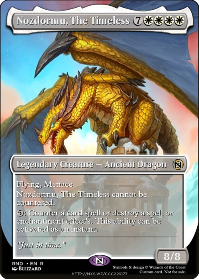 MTGNexus - Nozdormu, The Timeless