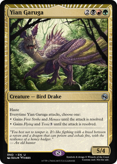 MTGNexus - Black Wolf Bird