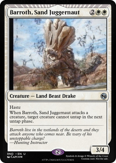 MTGNexus - Barroth, Sand Juggernaut