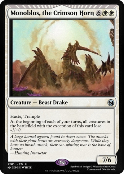 MTGNexus - Monoblos, the Crimson Horn