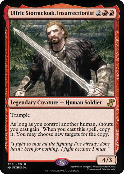 MTGNexus - Ulfric Stormcloak, Insurrectionist