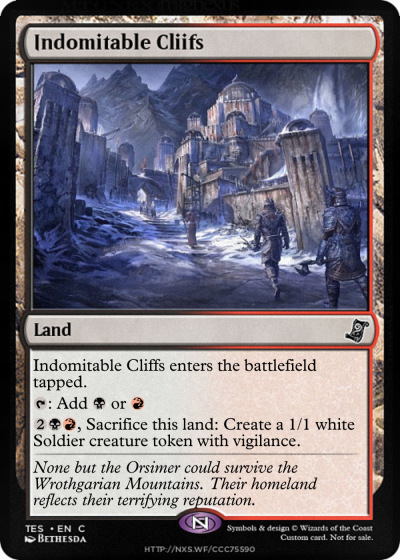 MTGNexus - Indomitable Cliifs