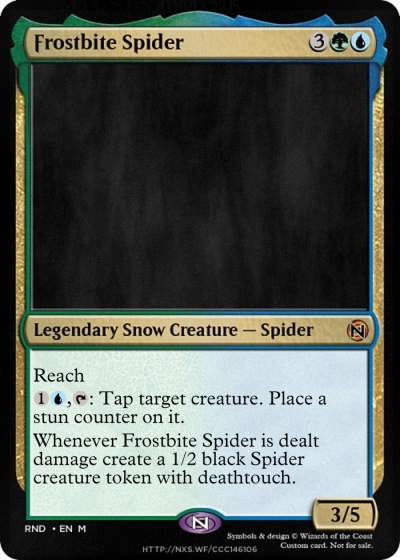 MTGNexus - Frostbite Spider