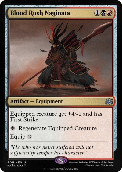 MTGNexus - Blood Rush Naginata