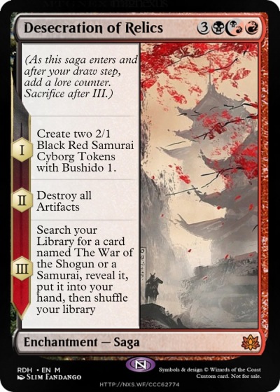 MTGNexus - Desecration of Relics