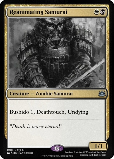 MTGNexus - Reanimating Samurai