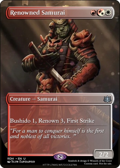 MTGNexus - Renowned Samurai