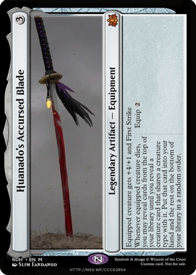 MTGNexus - Huanado's Accursed Blade