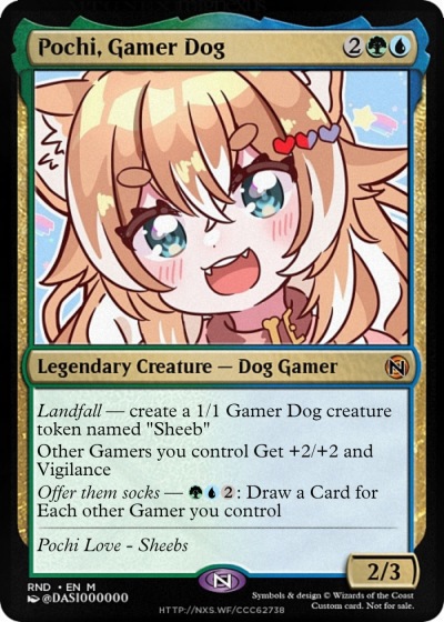 MTGNexus - Pochi, Gamer Dog