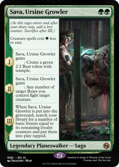 MTGNexus - Sava, Ursine Growler