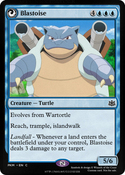 MTGNexus - Squirtle // Blastoise