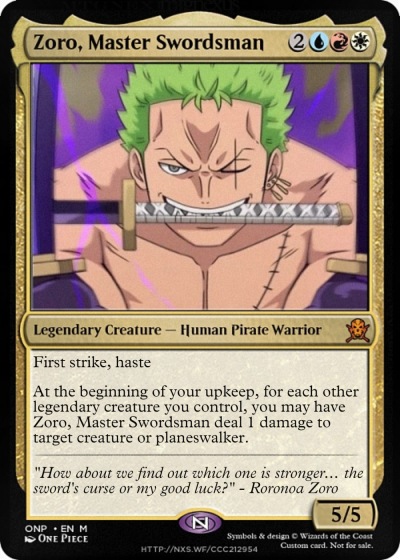MTGNexus - Zoro, Master Swordsman