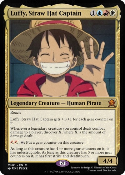MTGNexus - Luffy, Straw Hat Captain
