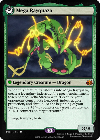 MTGNexus - Rayquaza // Mega Rayquaza