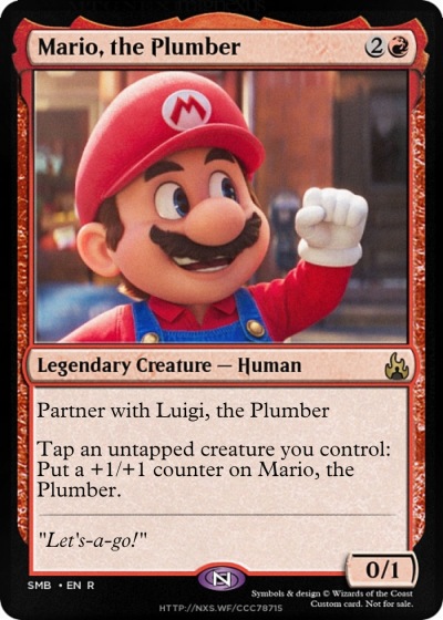 MTGNexus - Mario, the Plumber