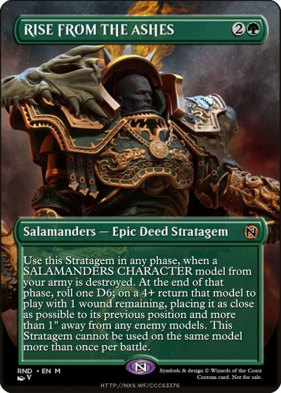 MTGNexus - RISE FROM THE ASHES