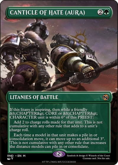 MTGNexus - CANTICLE OF HATE (AURA)