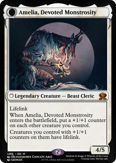 MTGNexus - Vicar Amelia // Amelia, Devoted Monstrosity