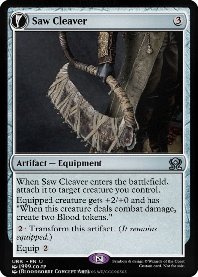 MTGNexus - Saw Cleaver // Saw Blade