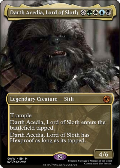 MTGNexus - Darth Acedia, Lord of Sloth