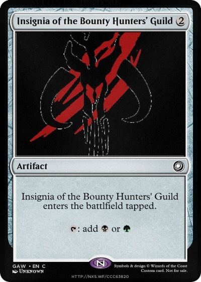 MTGNexus - Insignia of the Bounty Hunters' Guild