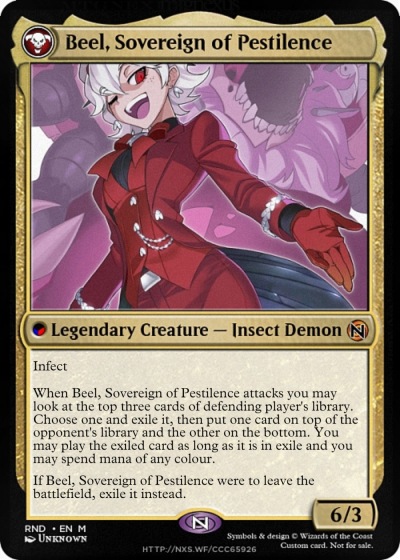 MTGNexus - Beelzebub, the Great Fly // Beel, Sovereign of Pestilence