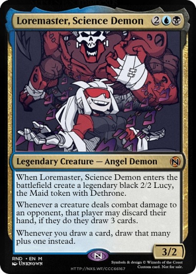 MTGNexus - Loremaster, Science Demon