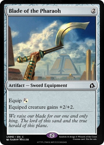 MTGNexus - Blade of the Pharaoh
