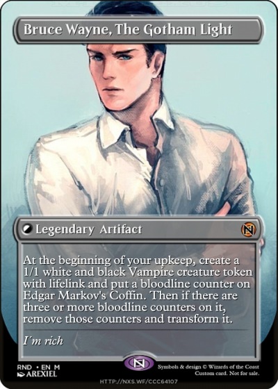 MTGNexus - Batman, Lord of the Nigth // Bruce Wayne, The Gotham Light