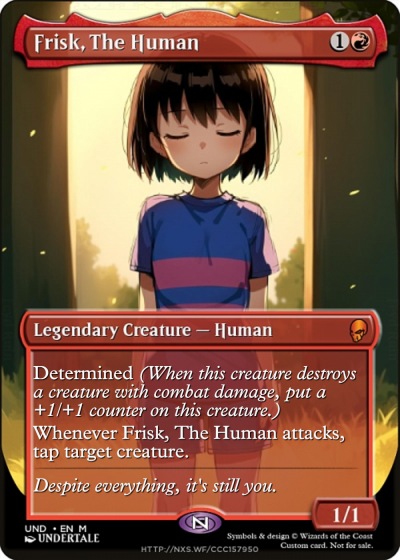 MTGNexus - Frisk, The Human