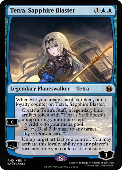 MTGNexus - Tetra, Sapphire Blaster