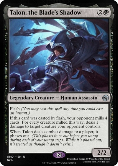 MTGNexus - Talon, the Blade's Shadow