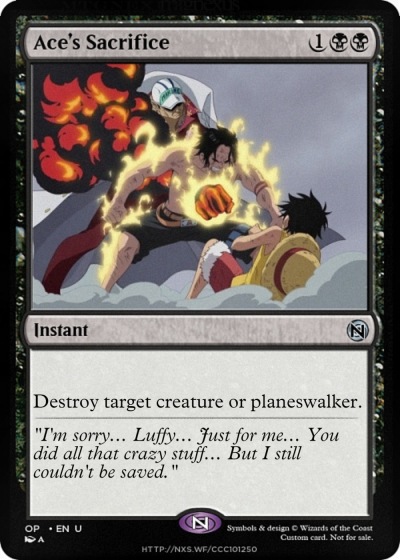 MTGNexus - Ace's Sacrifice