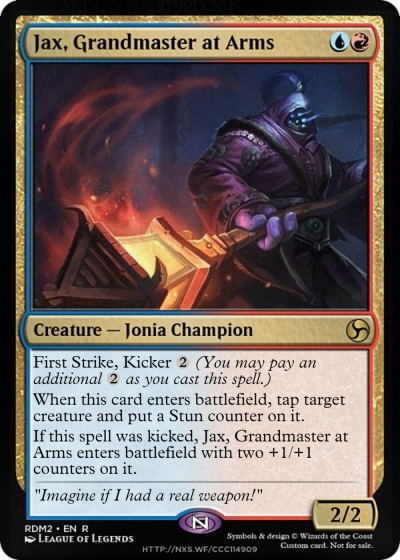 MTGNexus - Jax, Grandmaster at Arms