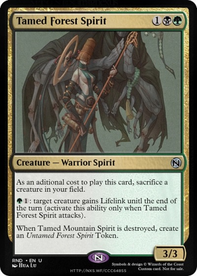 MTGNexus - Tamed Forest Spirit