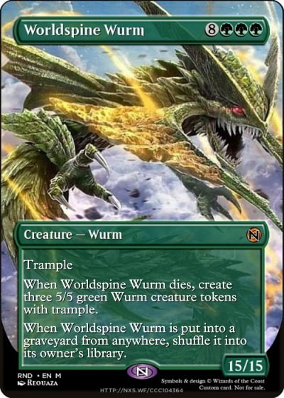 MTGNexus - Worldspine Wurm