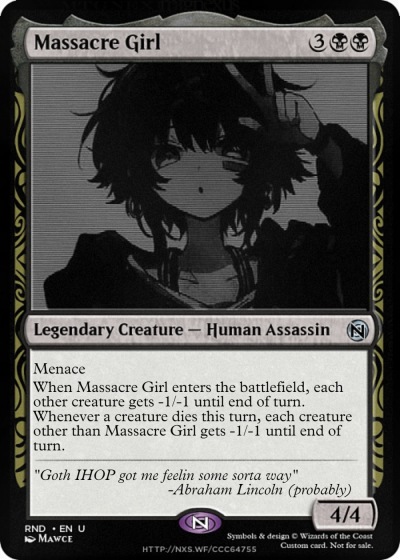 MTGNexus - Massacre Girl