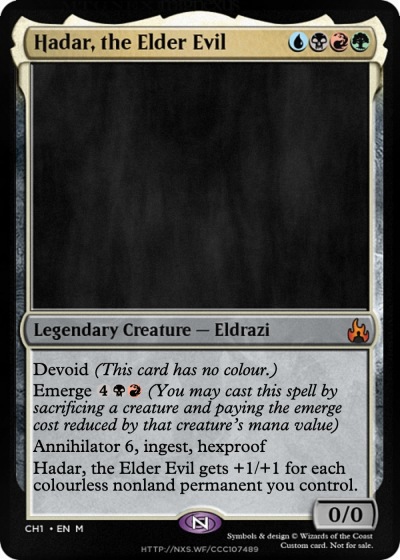 MTGNexus - Hadar, the Elder Evil