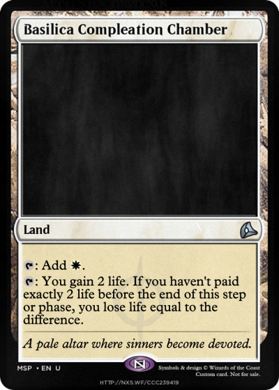 MTGNexus - Basilica Compleation Chamber
