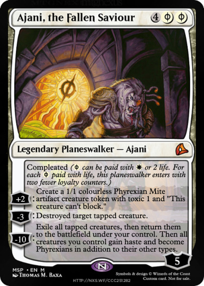 MTGNexus - Ajani, the Fallen Saviour