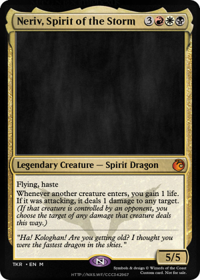MTGNexus - Neriv, Spirit of the Storm