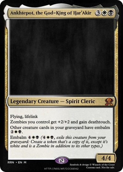 MTGNexus - Ankhtepot, the God-King of Har'Akir