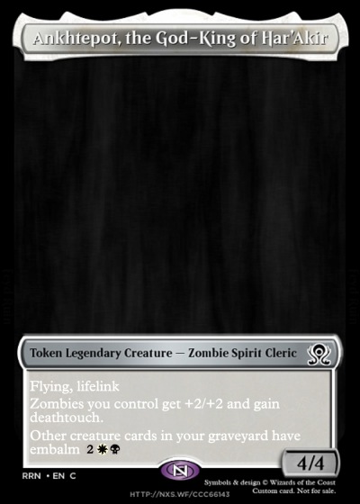 MTGNexus - Ankhtepot, the God-King of Har'Akir