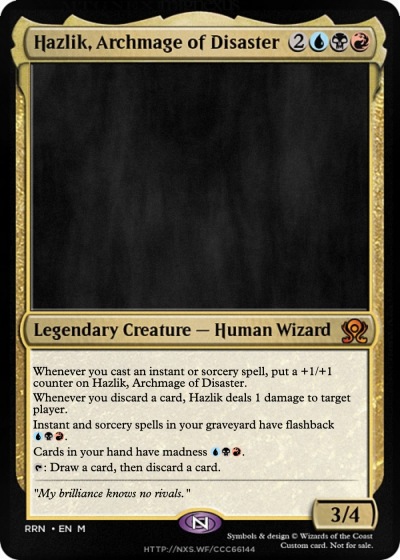 MTGNexus - Hazlik, Archmage of Disaster