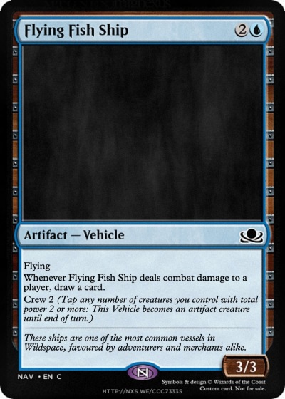 MTGNexus - Flying Fish Ship