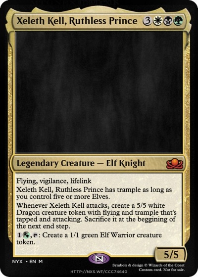 MTGNexus - Xeleth Kell, Ruthless Prince