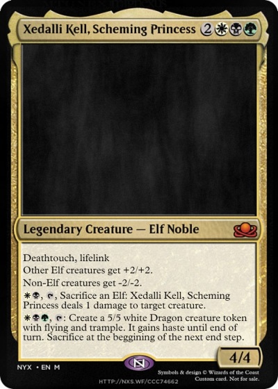MTGNexus - Xedalli Kell, Scheming Princess